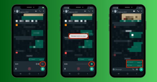 WhatsApp : comment envoyer des messages vocaux éphémères