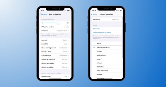 iPhone : comment modifier le son par défaut des notifications avec iOS 17.2