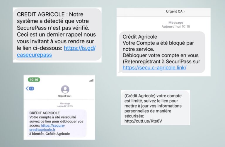 Arnaques par SMS : 5 exemples de messages frauduleux