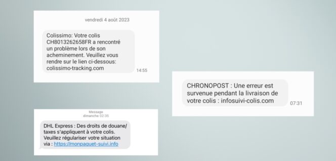 Arnaques par SMS : 5 exemples de messages frauduleux