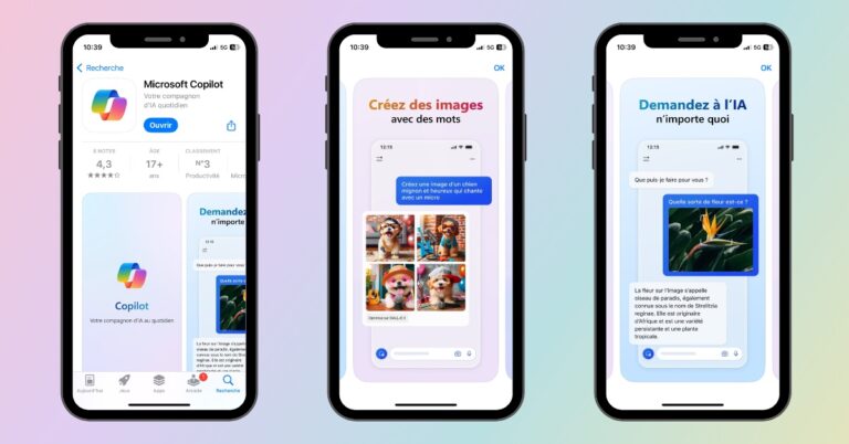 Microsoft Copilot est disponible sur iPhone : comment y accéder