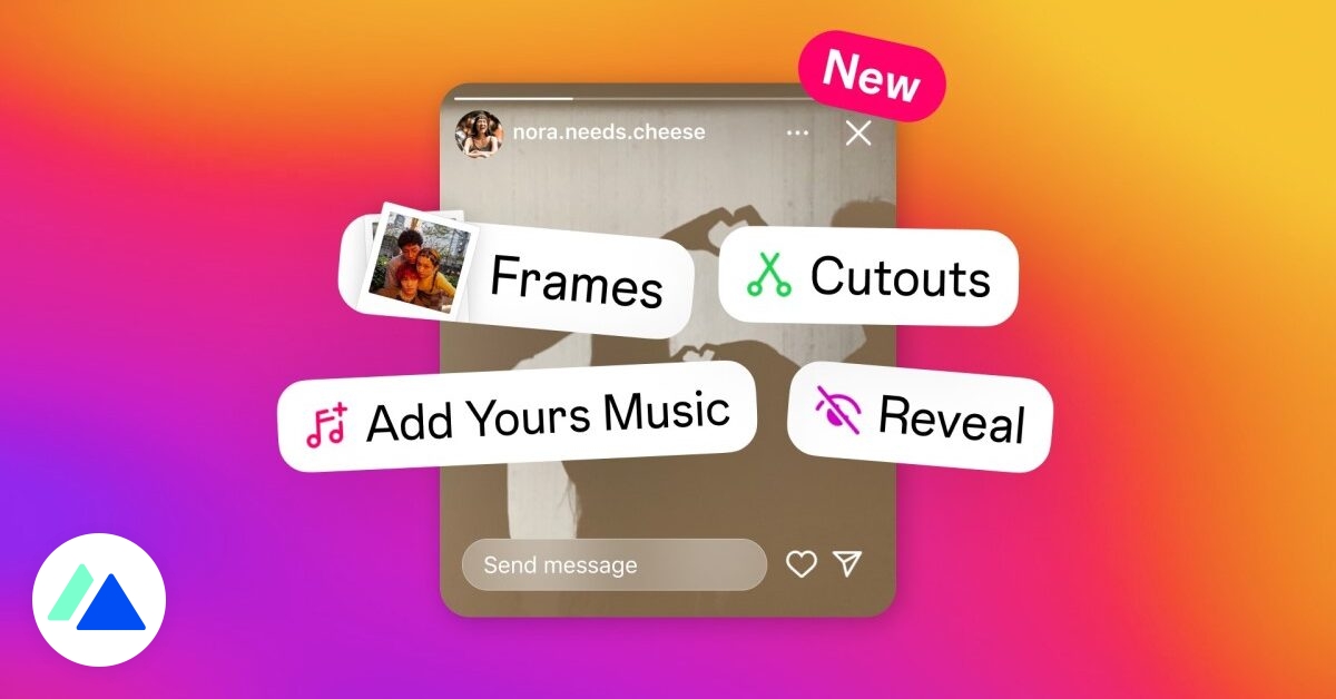 Instagram lance 4 nouveaux stickers pour les Stories