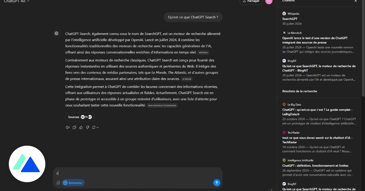 ChatGPT lance son moteur de recherche : comment l’utiliser