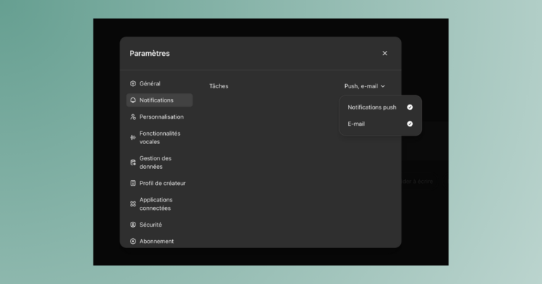 ChatGPT lance Tasks, une option pour planifier des rappels et ...
