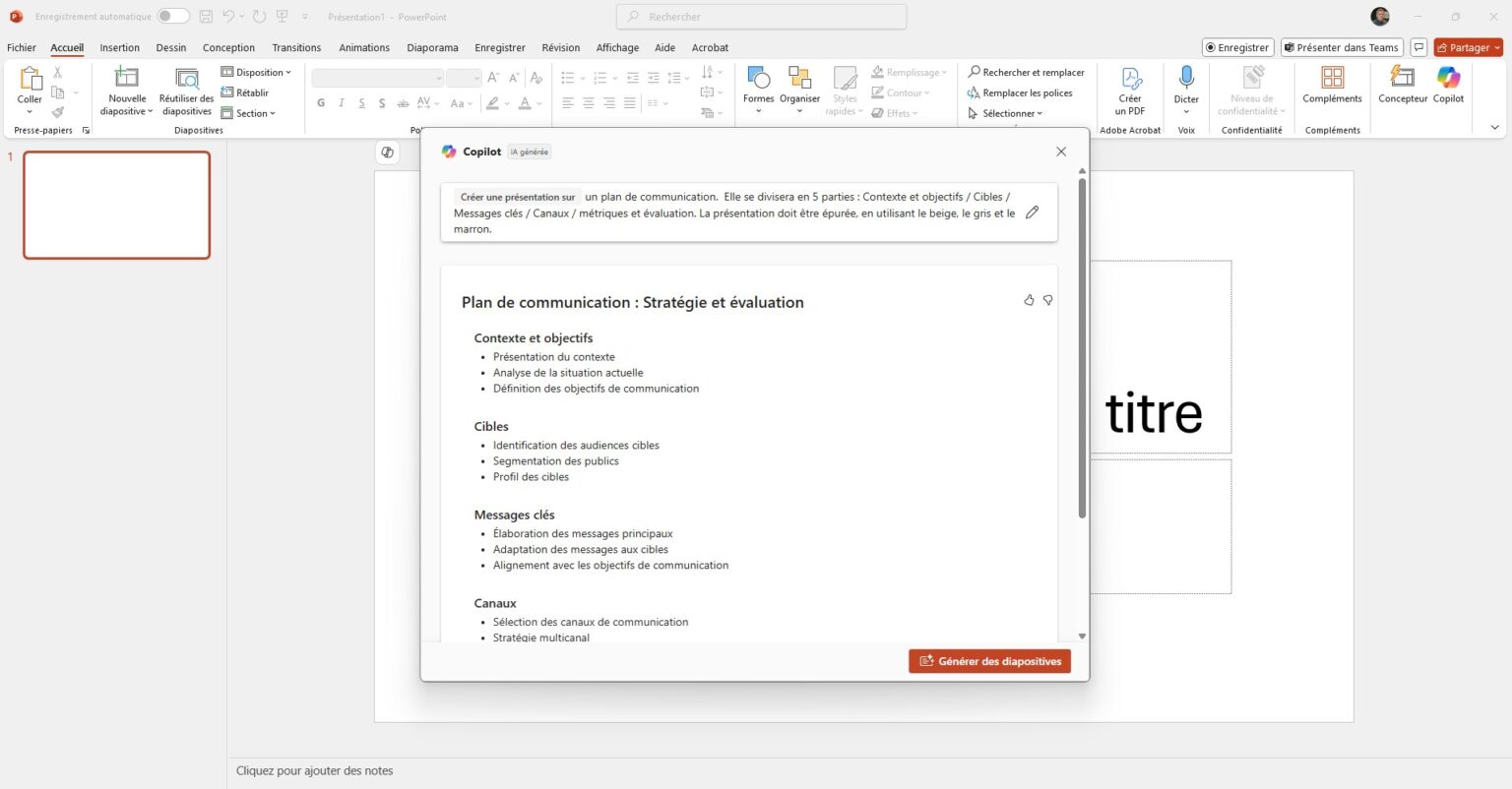 PowerPoint : comment améliorer vos présentations avec Copilot