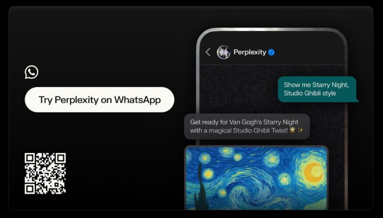 Comment utiliser Perplexity dans WhatsApp : résumé d’actualité, génération d’images…