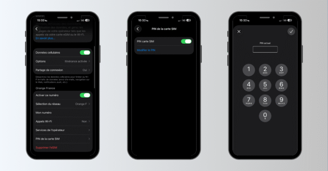 iPhone : comment modifier le code PIN de sa carte SIM