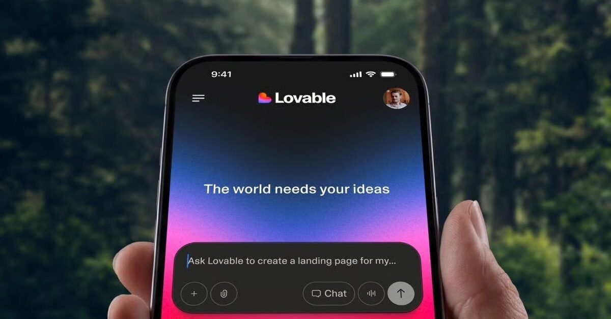 Lovable lance son application de vibe coding sur iPhone et Android
