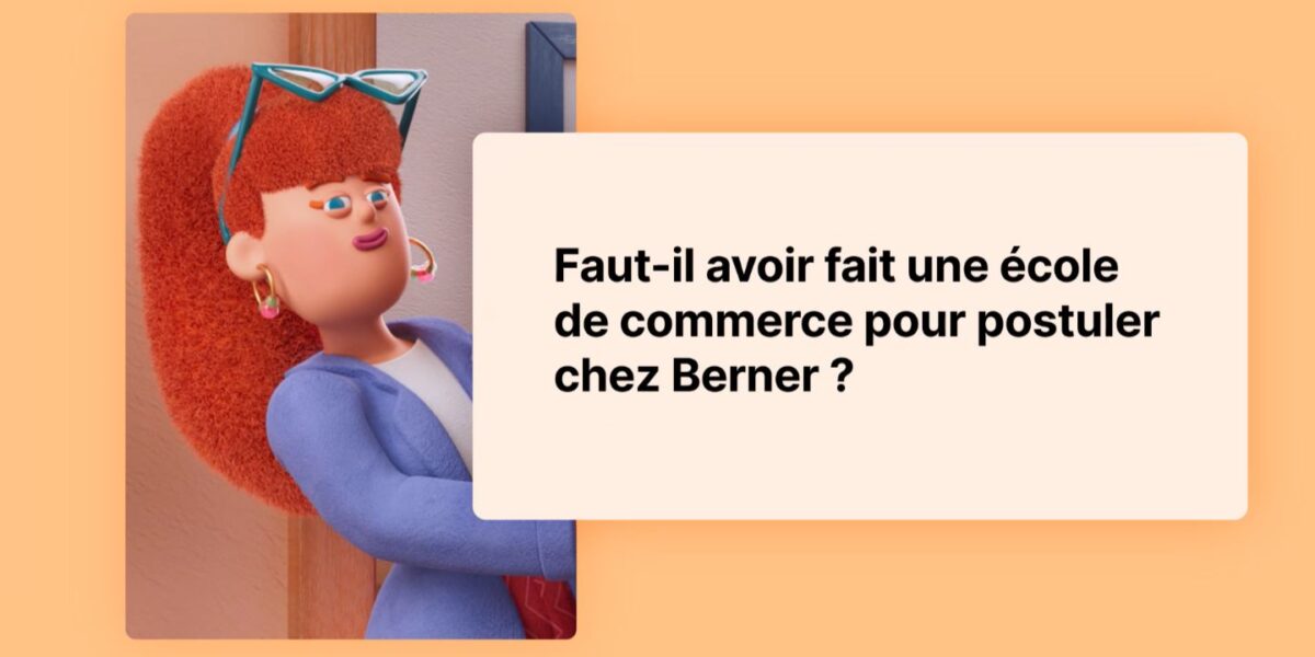 Devenez commercial, même sans diplôme ! « Chez Berner on aime les ...