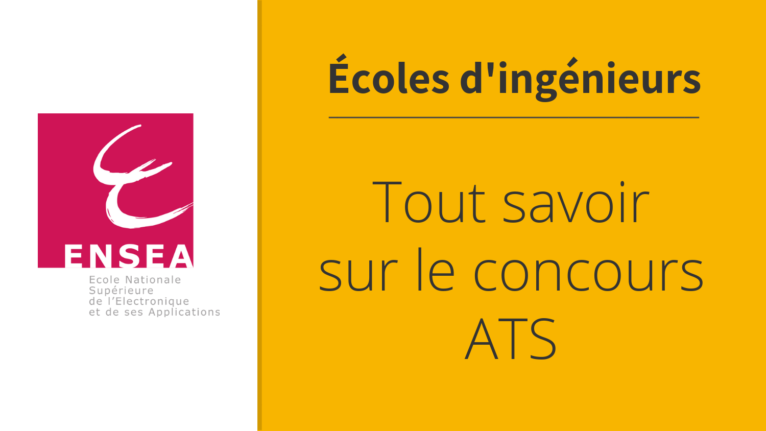 Concours ATS : le guide complet