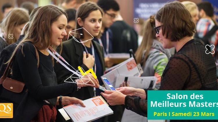 Rendez-vous au Salon des Masters internationaux de QS samedi 23 mars