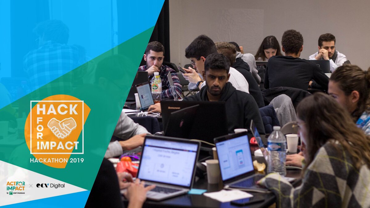 Un Hackathon social et solidaire à l'ECV Digital Paris