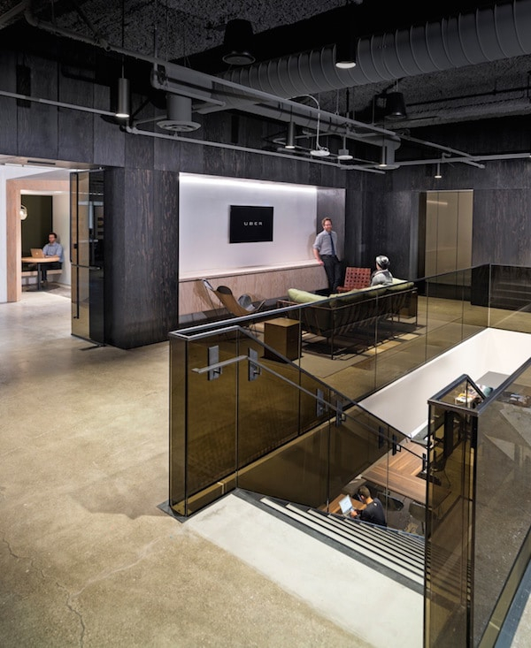 Visite des nouveaux bureaux de Uber à San Francisco