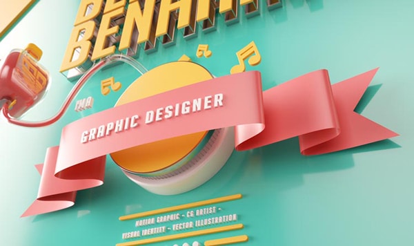 CV 3D : le talent grandeur nature