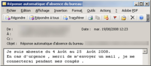 33 messages d’absence originaux pour vos congés